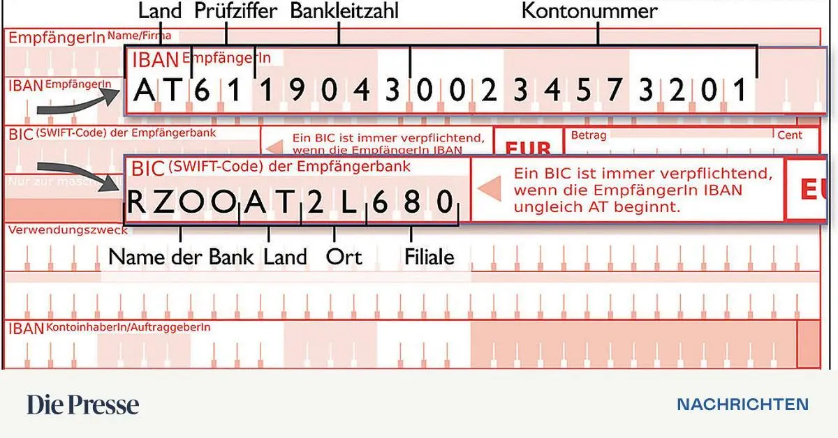 Was die neuen Kontonummern bringen - und können – DiePresse.com