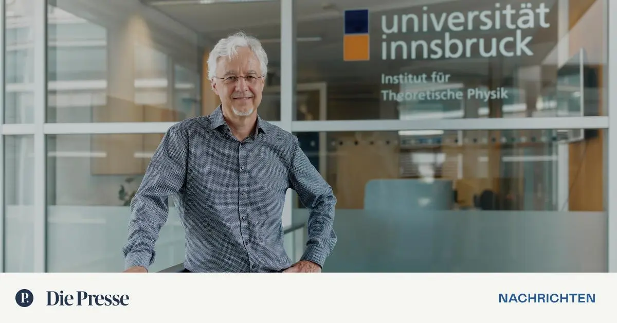 Quantenphysiker Hans Briegel gewinnt Wittgenstein-Preis | DiePresse.com