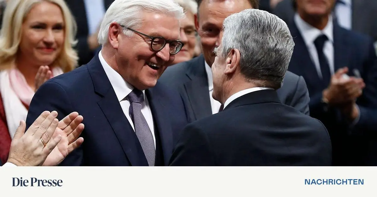 Union unterstützt zweite Amtszeit von Präsident Steinmeier – DiePresse.com