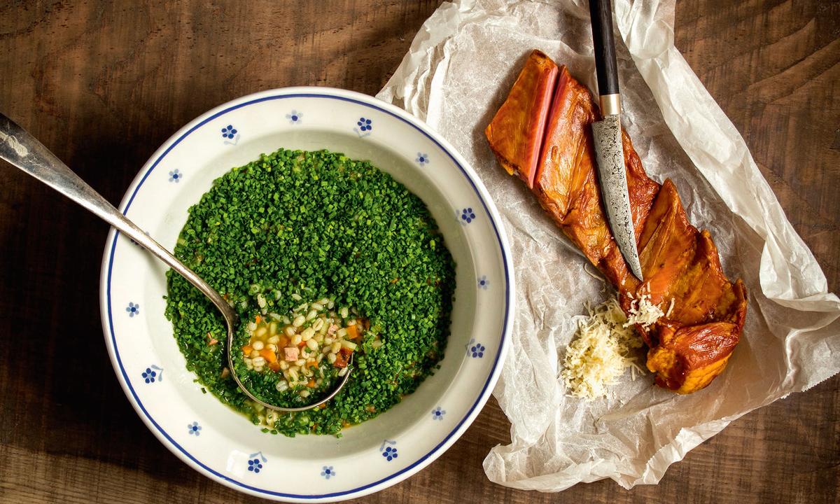 Rezept: Kärntner Ritschert mit Selchripperl und Kren | DiePresse.com