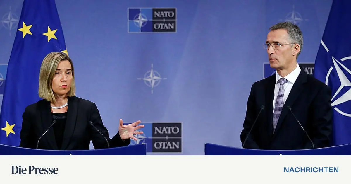 Nato und EU starten in neue Ära der Zusammenarbeit | DiePresse.com