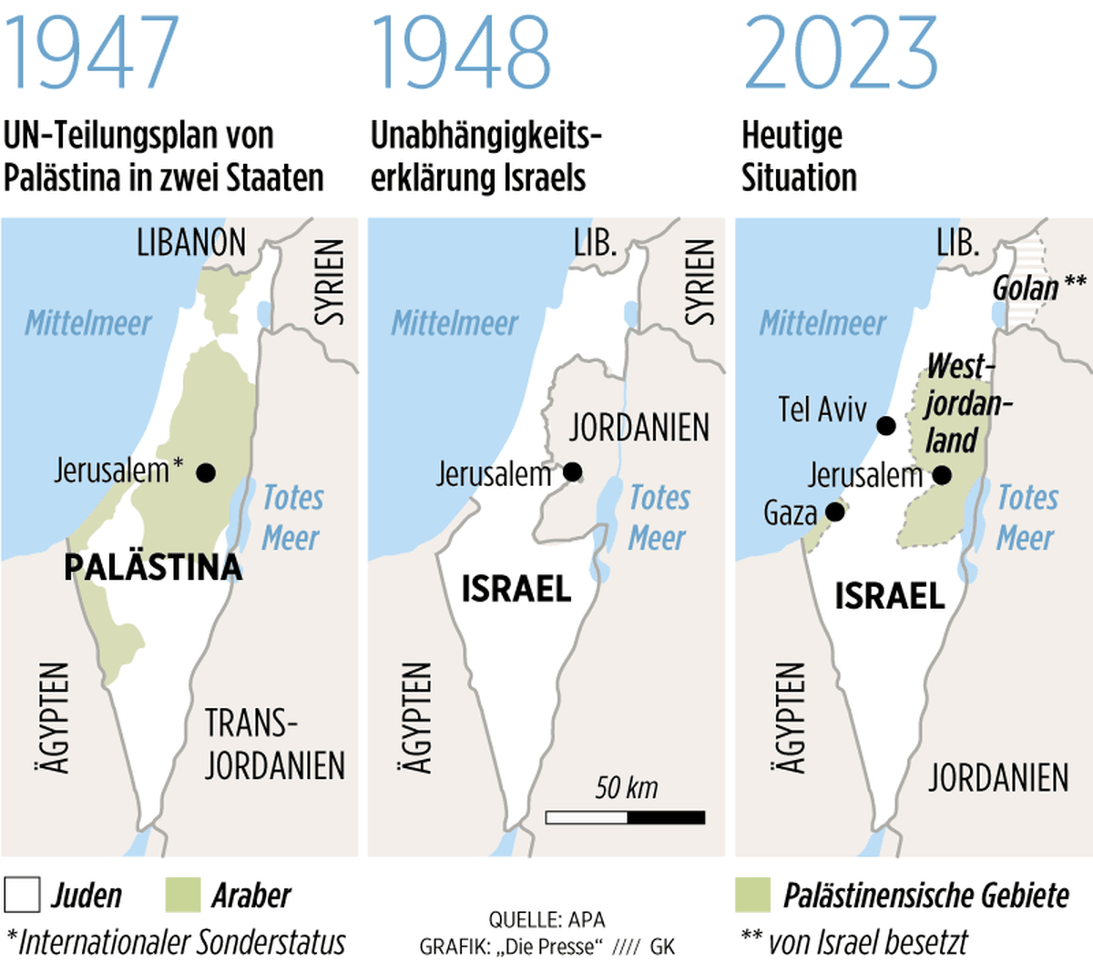 75 Jahre Israel: Und dafür haben wir gekämpft? | DiePresse.com