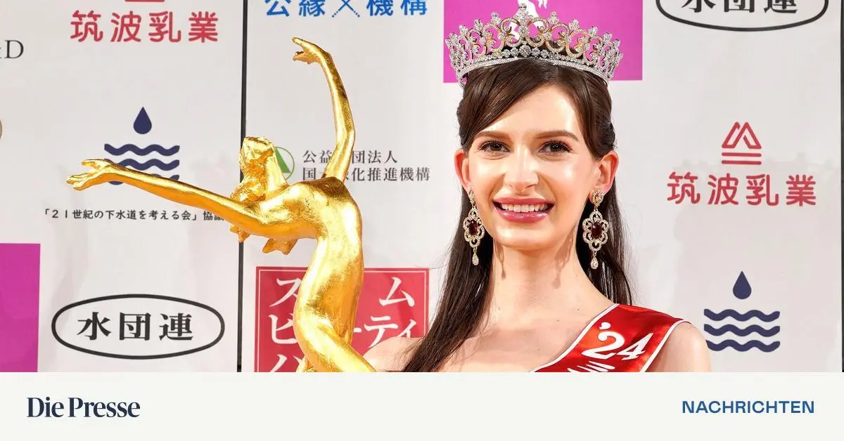 Ukrainische Miss Japan gibt nach Affäre ihre Krone ab – DiePresse.com