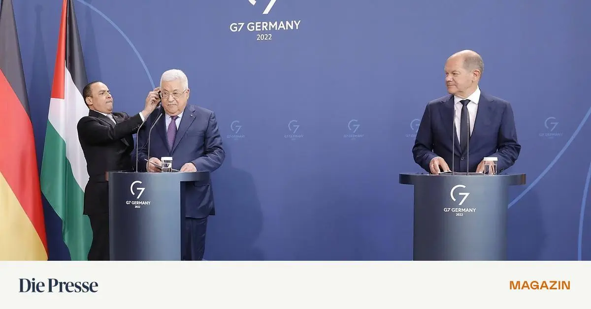 Das bizarre Geschichtsbild von PLO-Chef Abbas – DiePresse.com