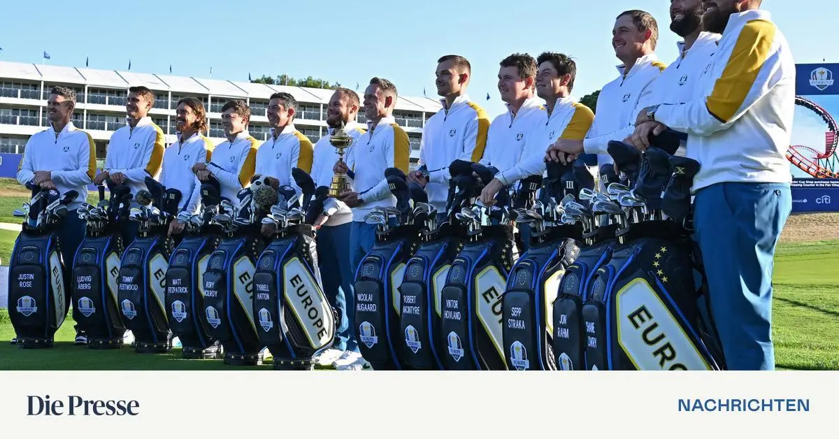 Ryder Cup in Rom: Schnitzel, Golfball und viel Herzblut – DiePresse.com