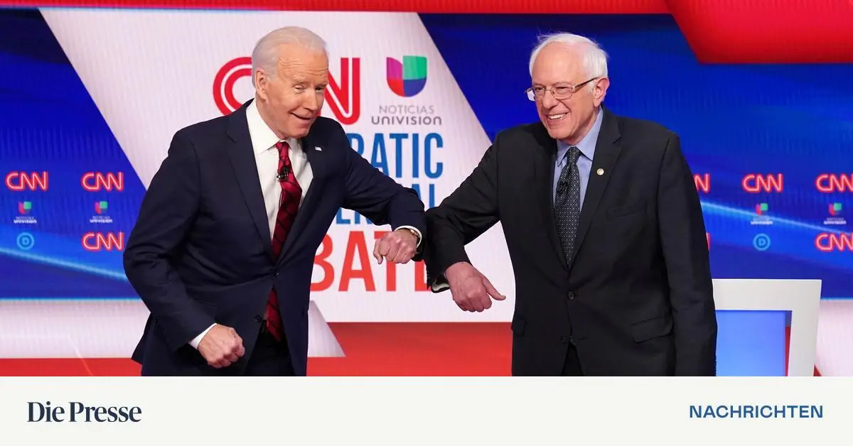 Biden vs. Sanders: Ein Demokraten-Duell im Schatten von Corona ...