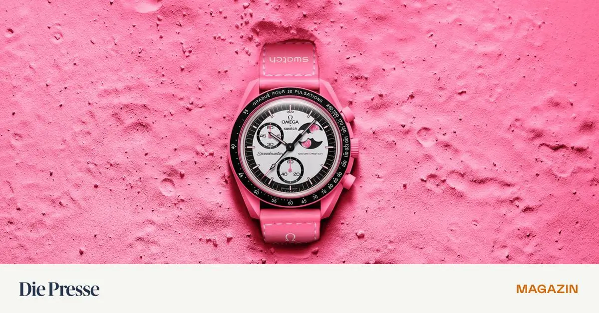 Mission Pink: Die neue „MoonSwatch“ – DiePresse.com