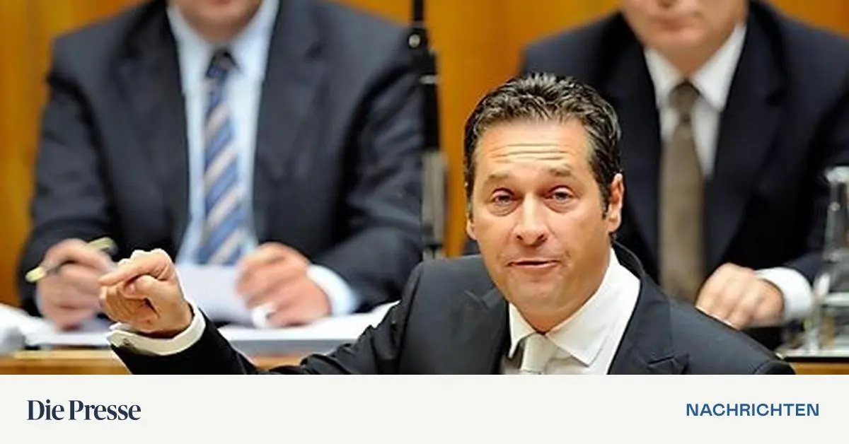 Wien-Wahl: Strache gegen Hahns "Bocksprünge" – DiePresse.com