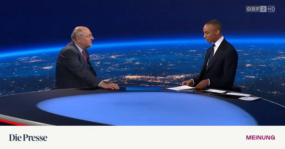 Christoph Badelt erklärt in der „ZiB 2“, was „relativ peinlich“ wäre ...