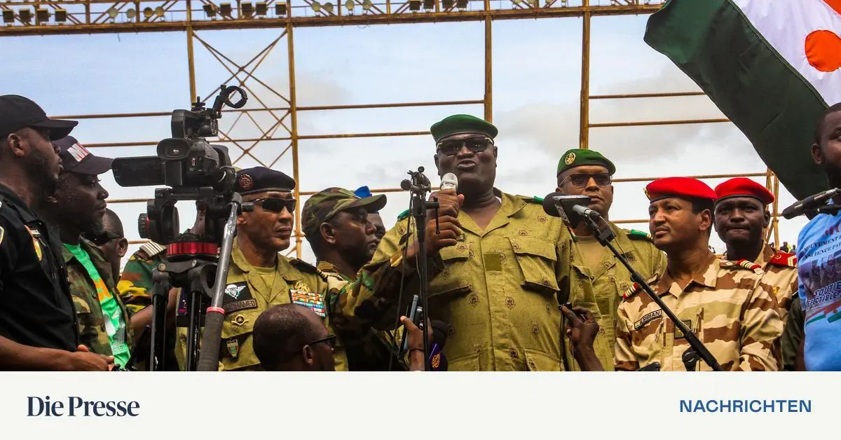 Ultimatum abgelaufen: Putschisten in Niger schließen den Luftraum – DiePresse.com
