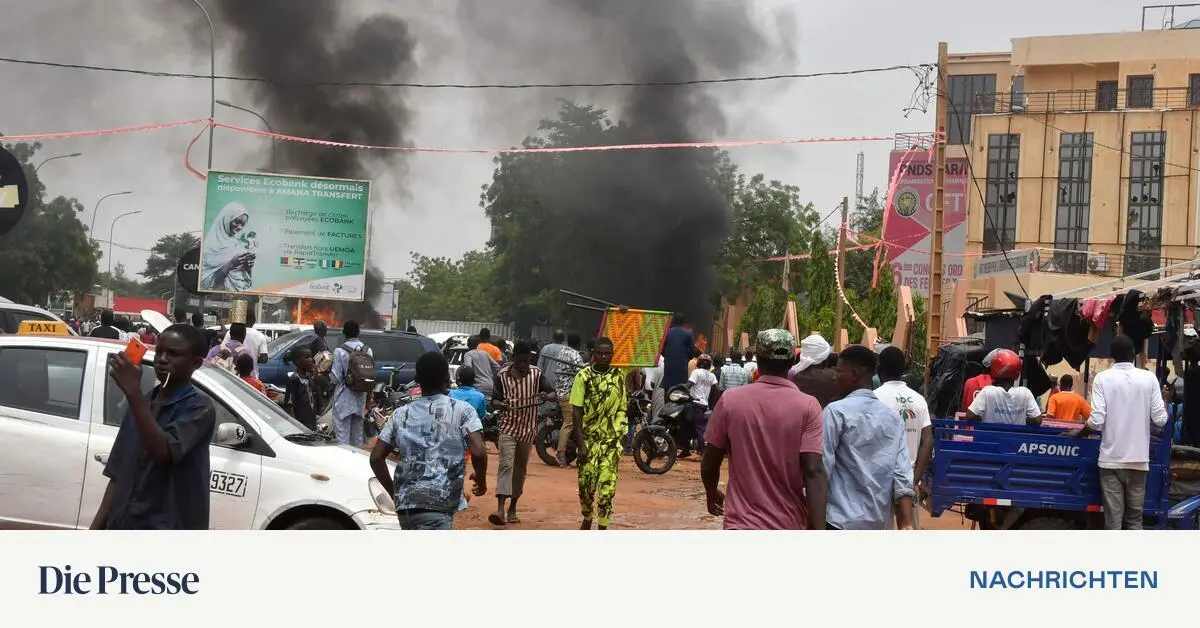 EU friert Hilfen für Niger nach Militärputsch ein – DiePresse.com