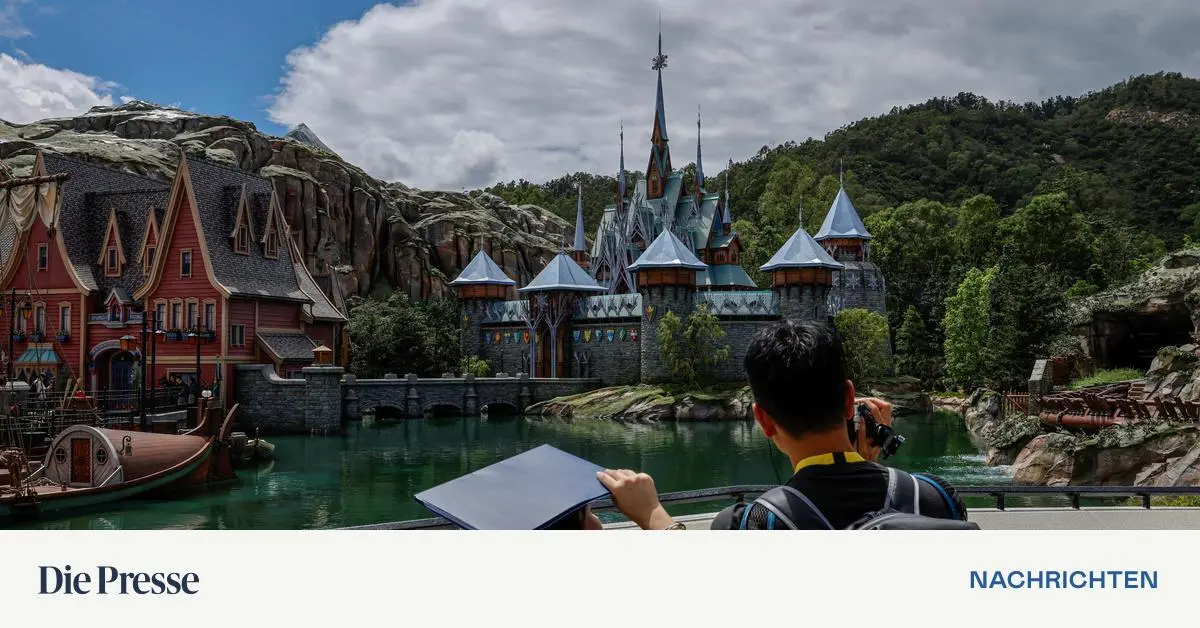 „Frozen“-Welt eröffnet im Disneyland Hongkong | DiePresse.com