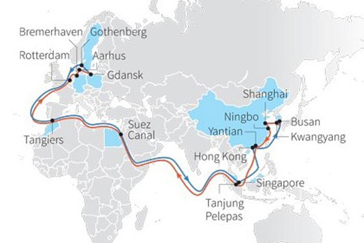 Das größte Container-Schiff der Welt – DiePresse.com