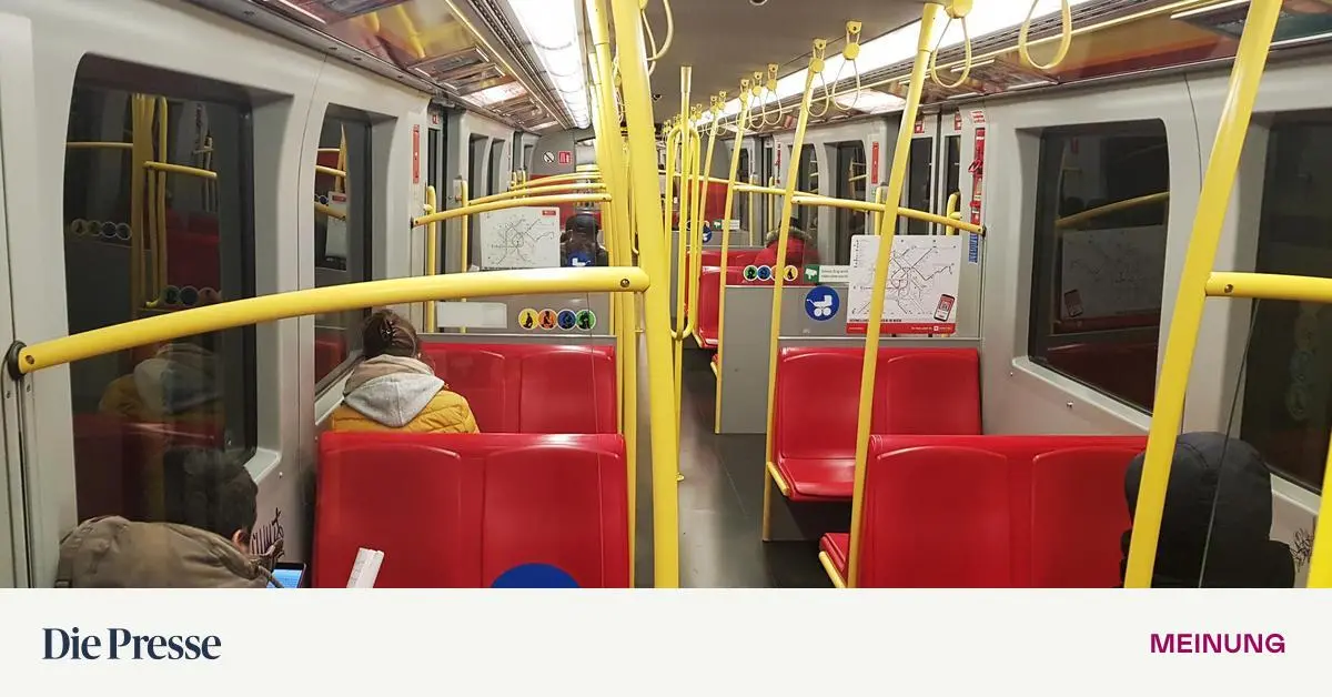Was sind das für komische Menschen in der U-Bahn? – DiePresse.com