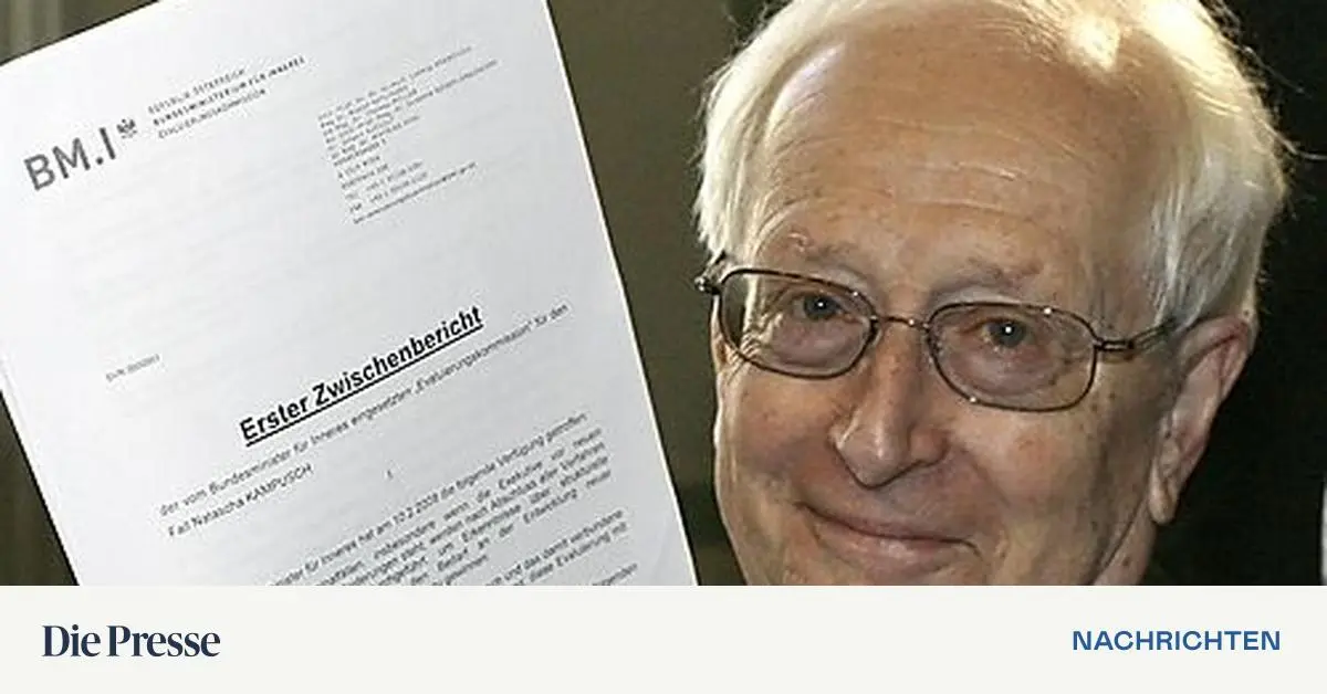 Adamovich hat zum Fall Kampusch "einiges zu sagen" – DiePresse.com