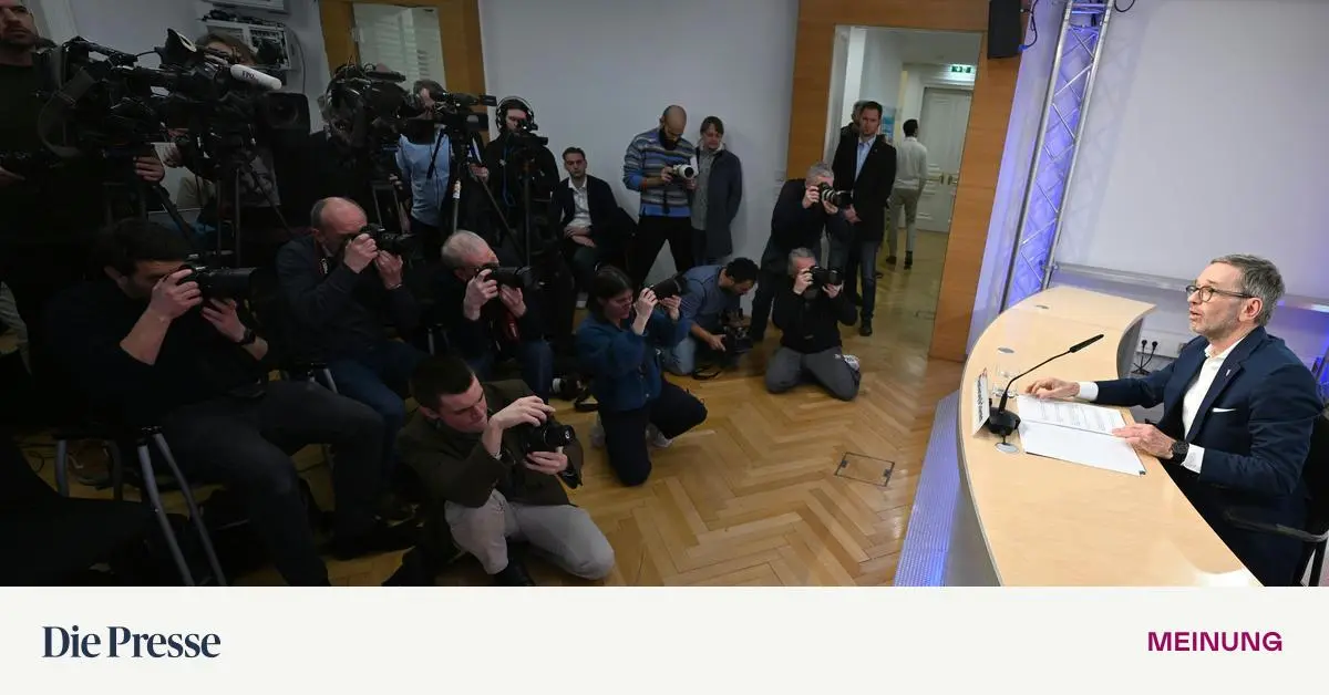 Herbert Kickl: Zuerst die Volkspartei, dann der Kanzler – DiePresse.com