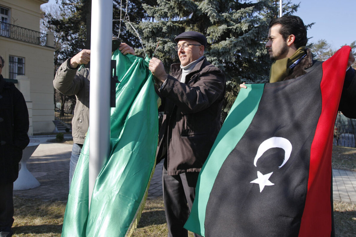 Königsflagge statt ''Gaddafi-Flagge'' | DiePresse.com