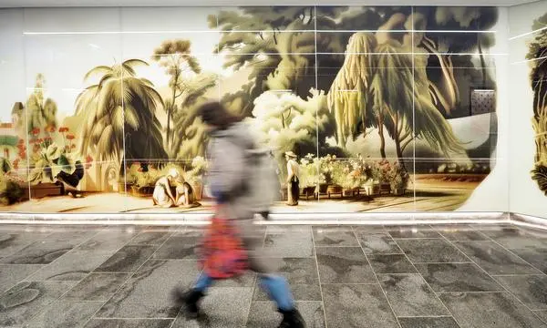 Bahnhof Meidling: Wenn’s unterirdisch grünt und blüht – DiePresse.com