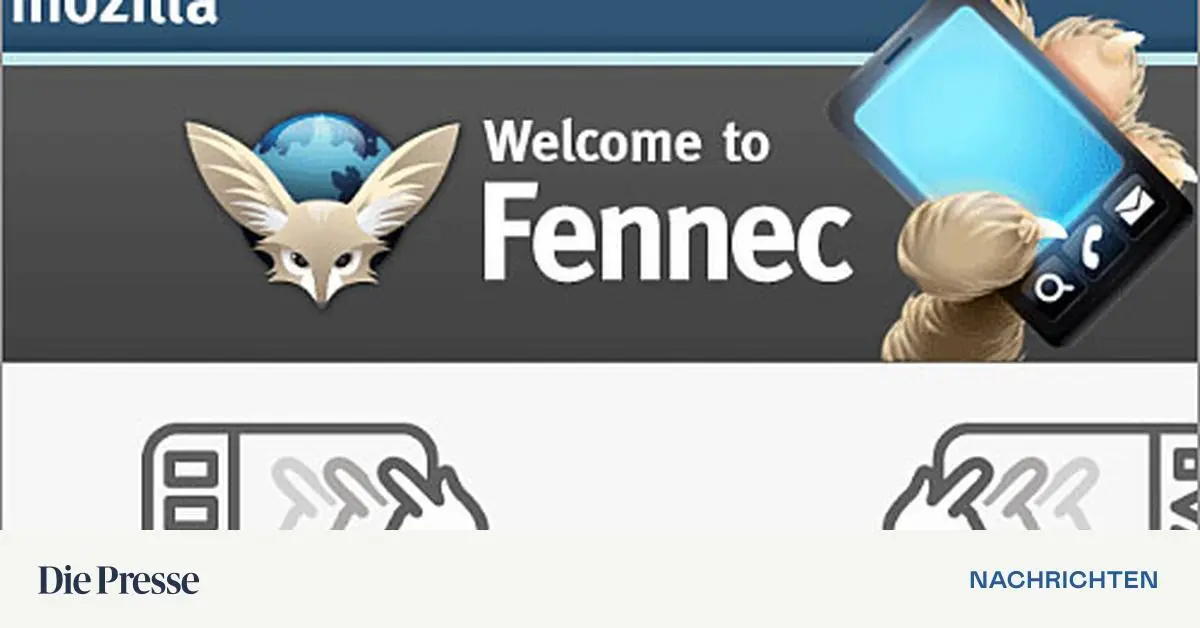 Fennec Beta 1: Mozilla lässt seinen Handy-Browser testen – DiePresse.com