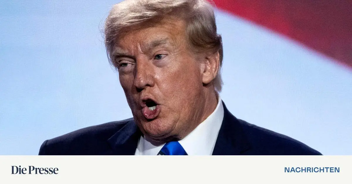 US-Sonderermittler fordert Redeverbot für Trump vor Prozess – DiePresse.com