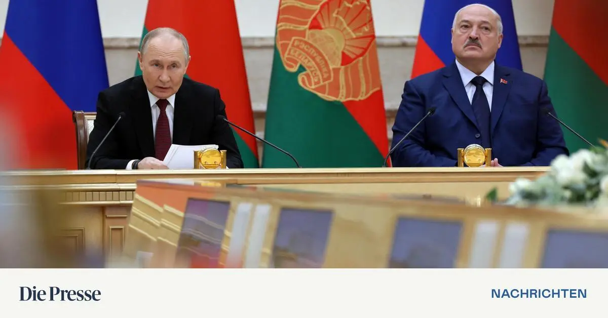 Putin: Könnten Oreschnik-Raketen in Belarus stationieren – DiePresse.com