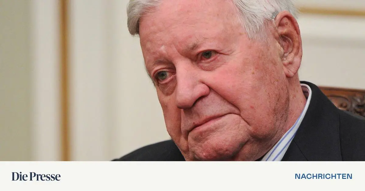 Helmut Schmidt: Ein Methusalem mit der Passion fürs Rauchen und ...