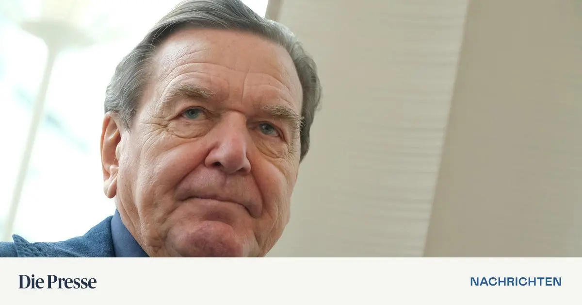 Scharfe Kritik an Altkanzler Schröder aus der CDU wegen Ukraine ... Scharfe Kritik an Altkanzler Schröder aus der CDU wegen Ukraine ...