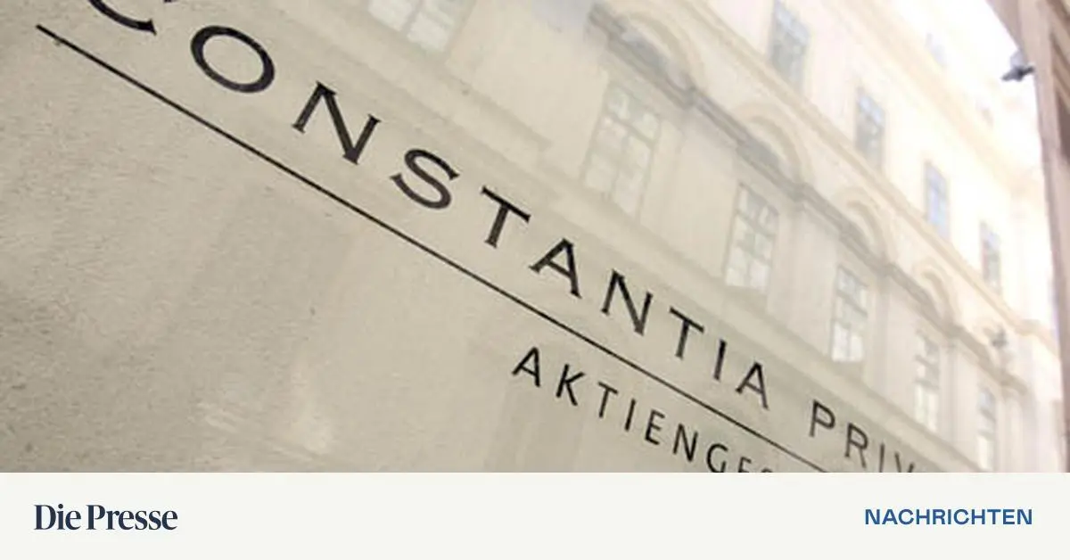 Constantia: „Wir haben mit denen nichts zu tun“ – DiePresse.com