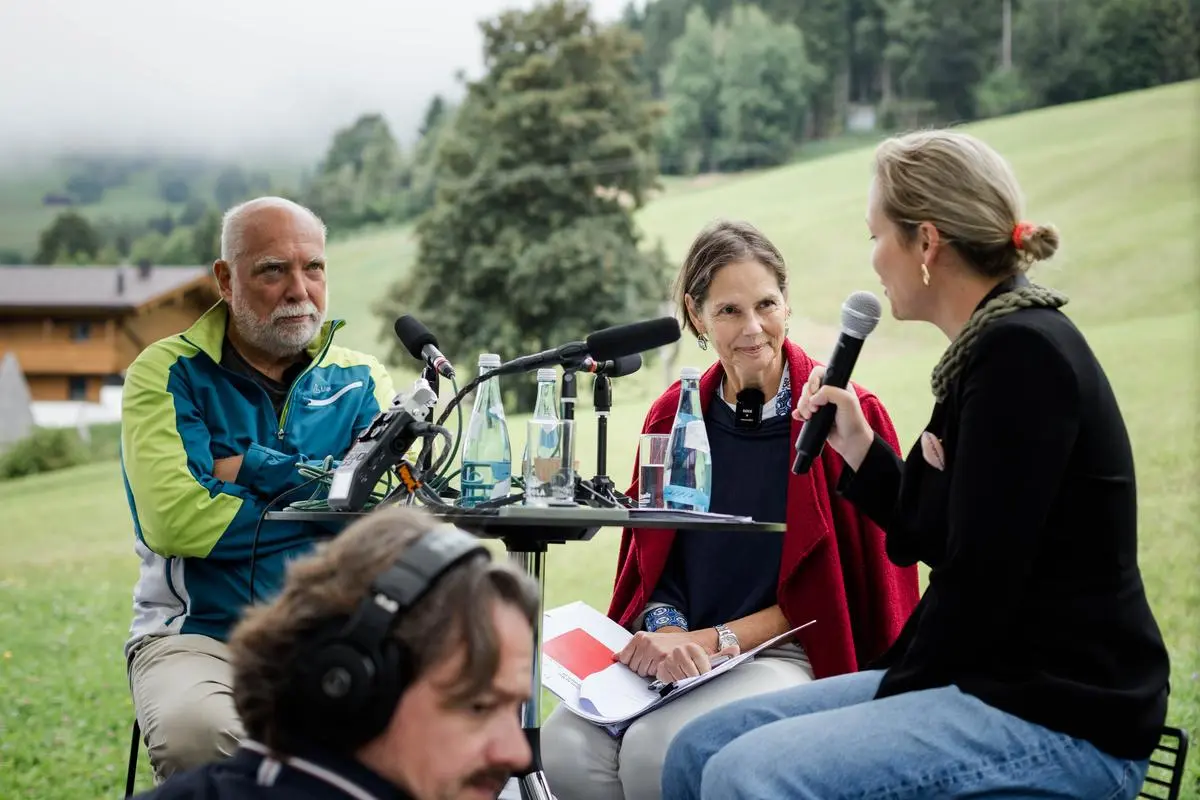 Live-Podcast aus Alpbach: „Österreich sieht sich immer noch in Europas ...