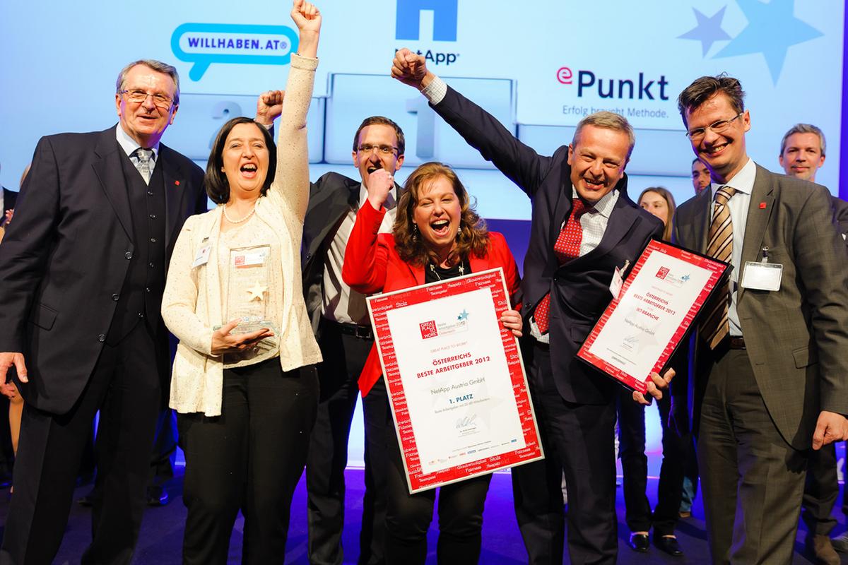 «Österreichs Beste Arbeitgeber» des Jahres 2012 – DiePresse.com