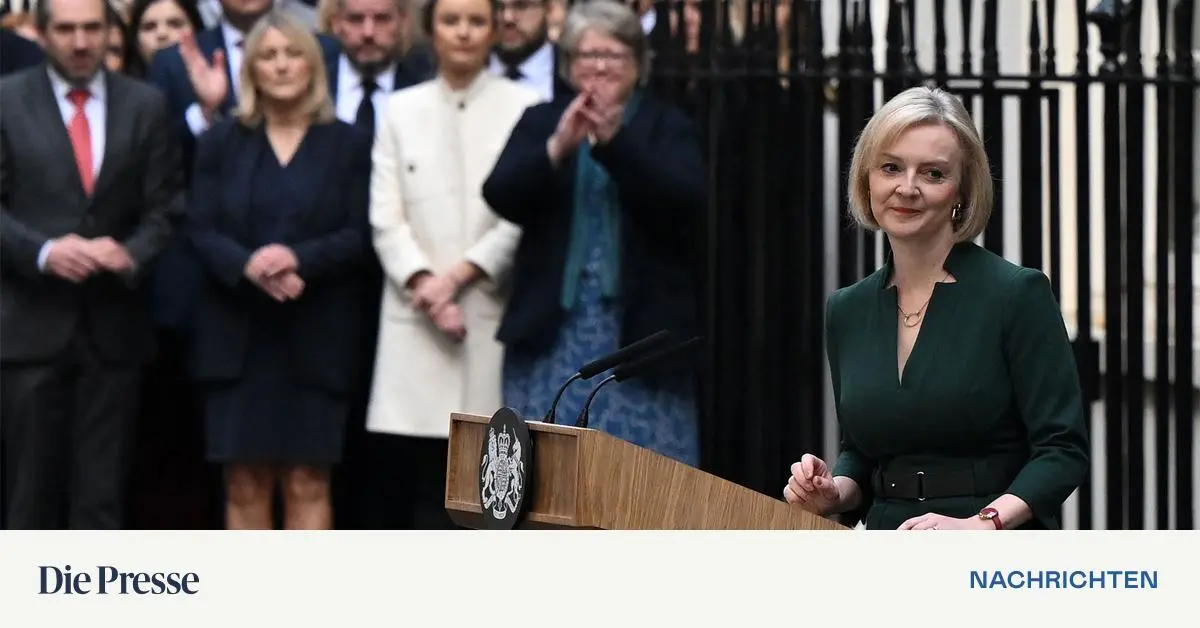 Von König Charles entlassen: Liz Truss und ein Seneca-Zitat zum Abgang ...