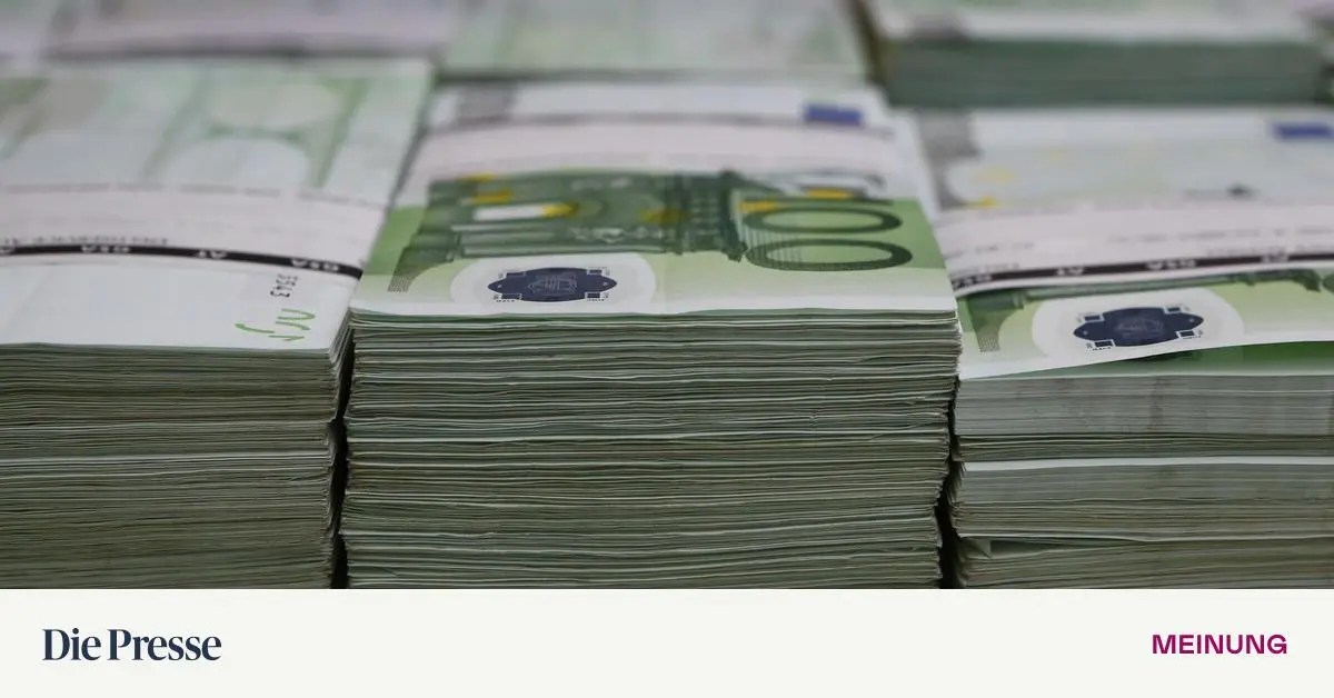 Wenn die neuen Euro-Scheine fertig sind, bezahlt keiner mehr mit ...