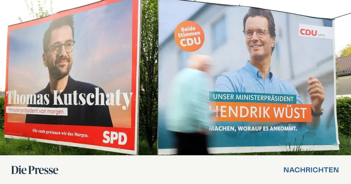CDU vs. SPD: Wer gewinnt in Nordrhein-Westfalen? – DiePresse.com