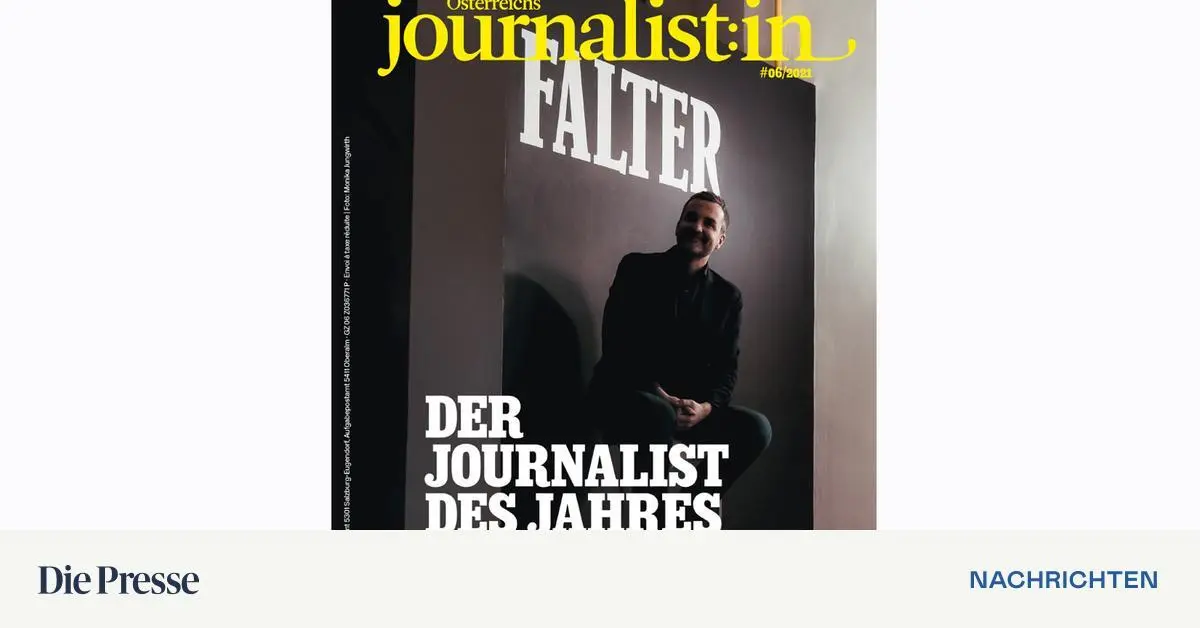 „Falter“-Chefredakteur Florian Klenk ist „Journalist des Jahres ...