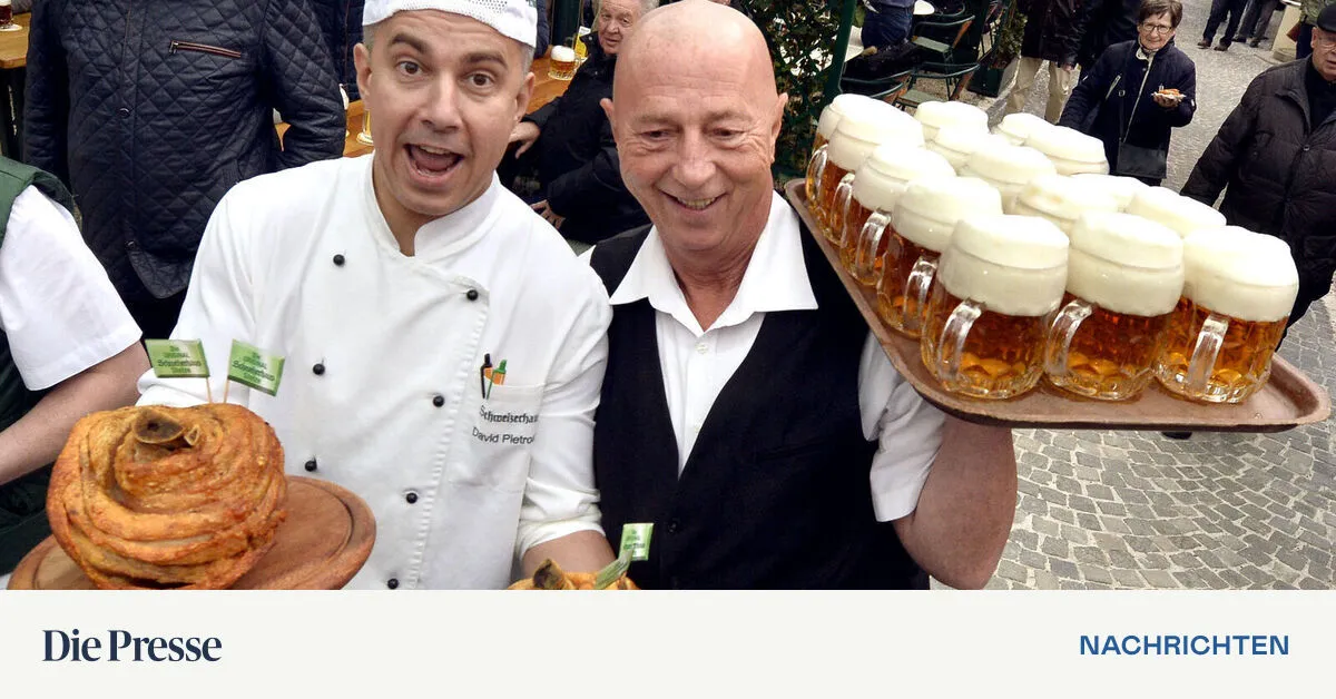 Saisoneröffnung mit Stelzen im Schweizerhaus | DiePresse.com