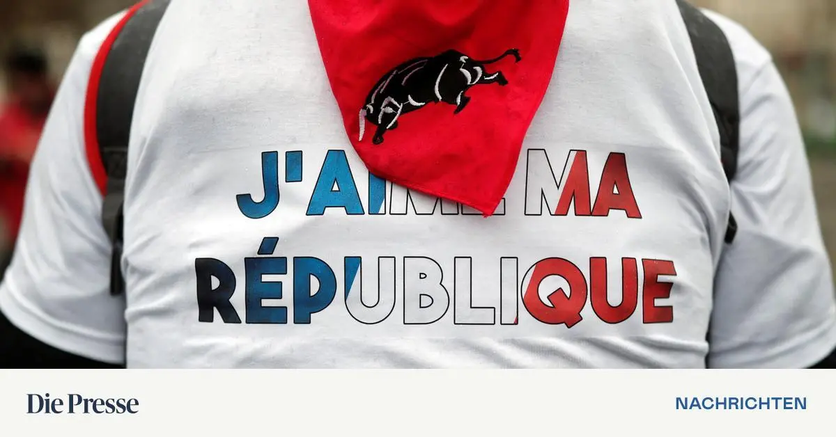 Rotes Halstuch gegen gelbe Westen in Paris | DiePresse.com