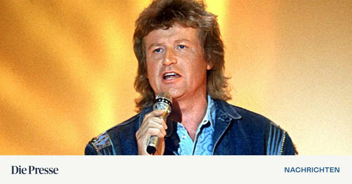 Star-Tenor und Popsänger Peter Hofmann gestorben – DiePresse.com