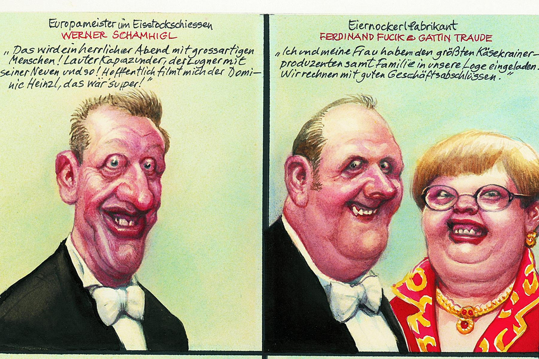 ''Für immer Deix'': Die bissigen Karikaturen des Manfred Deix ...