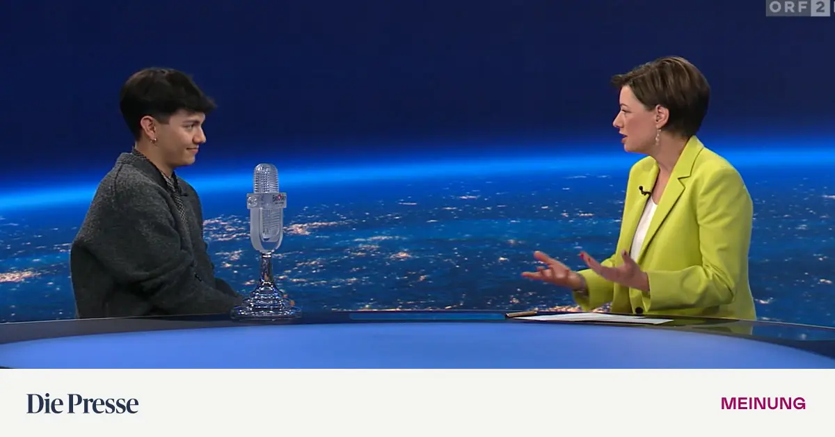 JJ und Josef Pröll in der „ZiB 2“: Begeisterung auf allen Ebenen ...