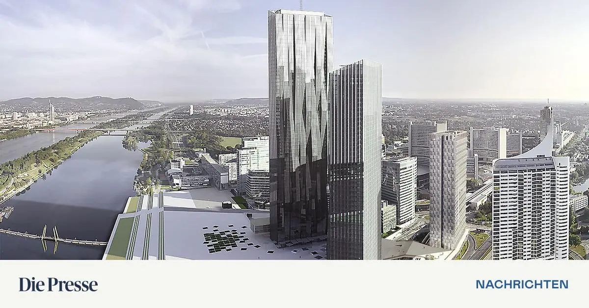 Wien: Grundsteinlegung für DC Tower 3 – DiePresse.com