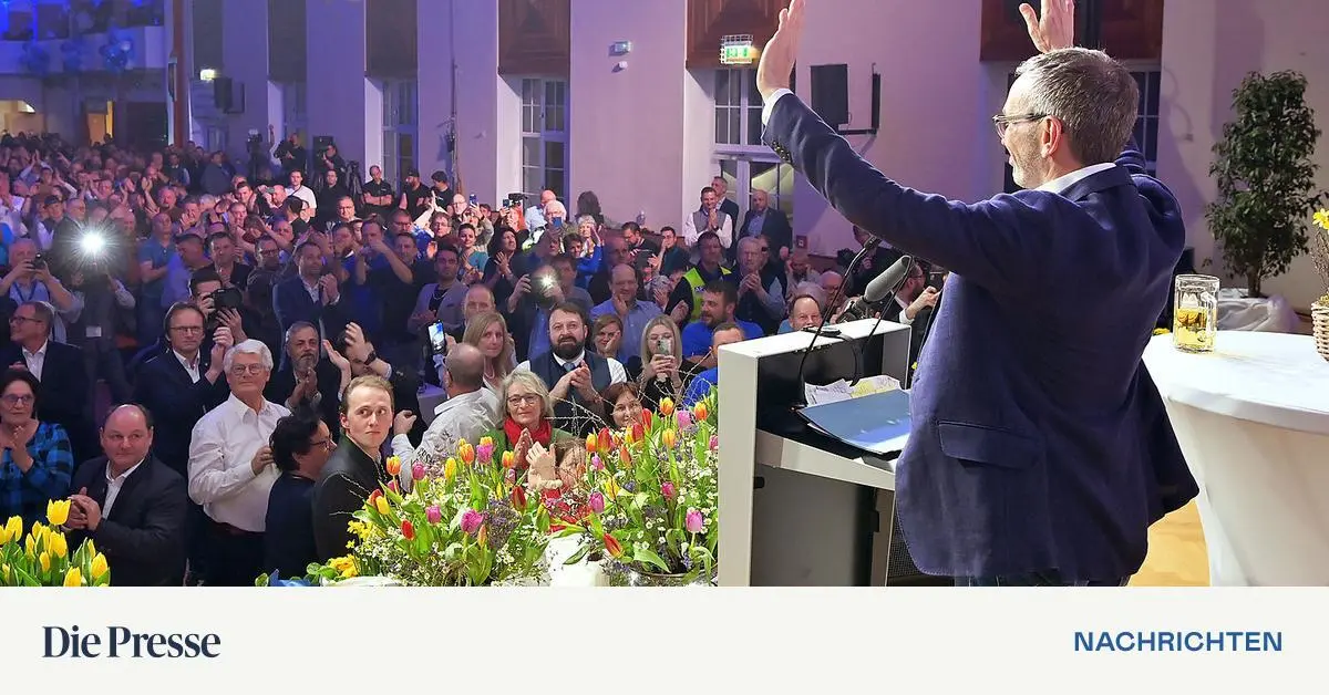 Aschermittwoch: Kickl-Debüt mit Attacke gegen Van der Bellen – DiePresse.com