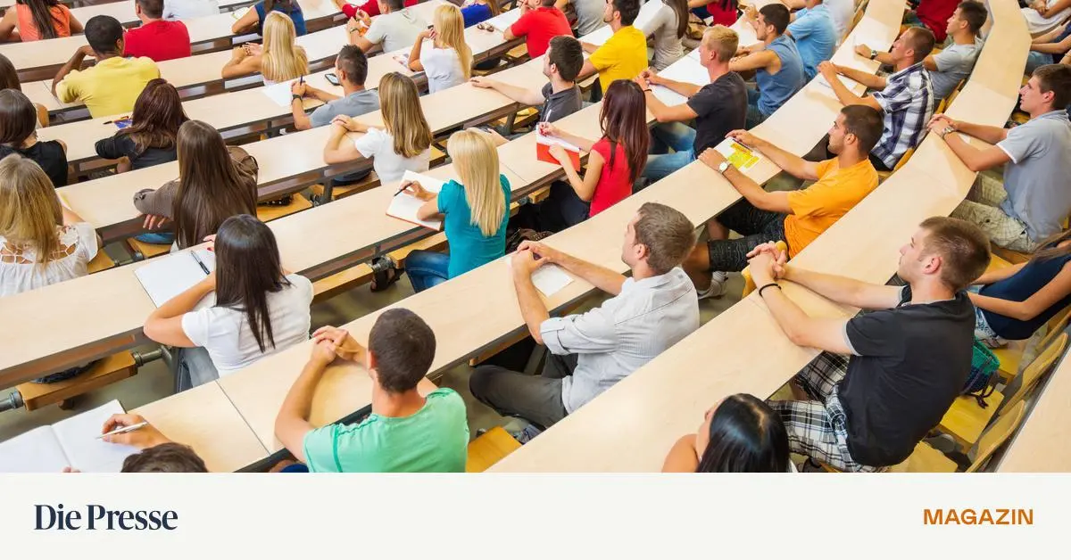 Wie werden Schüler auf die Universität vorbereitet? – DiePresse.com