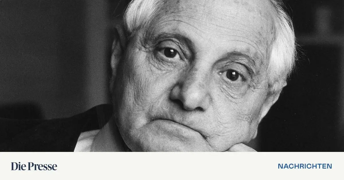 Manès Sperber: Bitterer Geschmack der Hoffnung – DiePresse.com