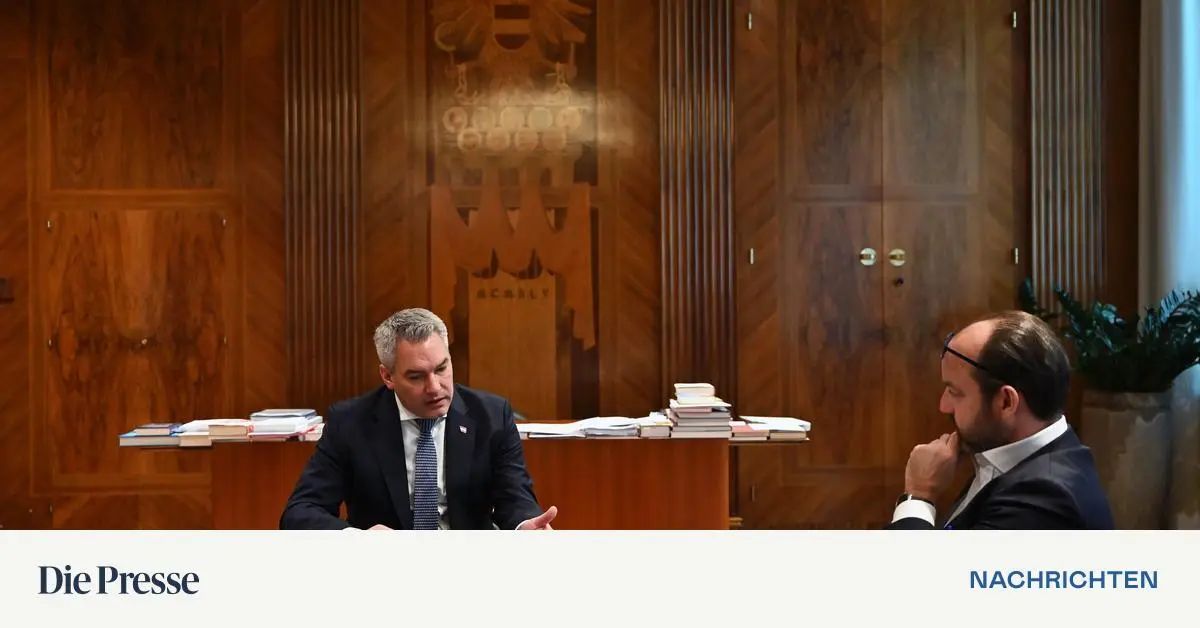 Nehammer: „Wer zu uns kommt, muss sich anpassen“ – DiePresse.com