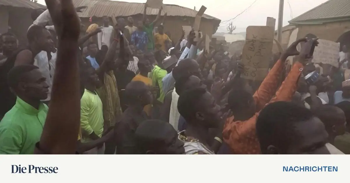 Nigeria: Bewaffnete entführen mehr als 200 Schulkinder – DiePresse.com