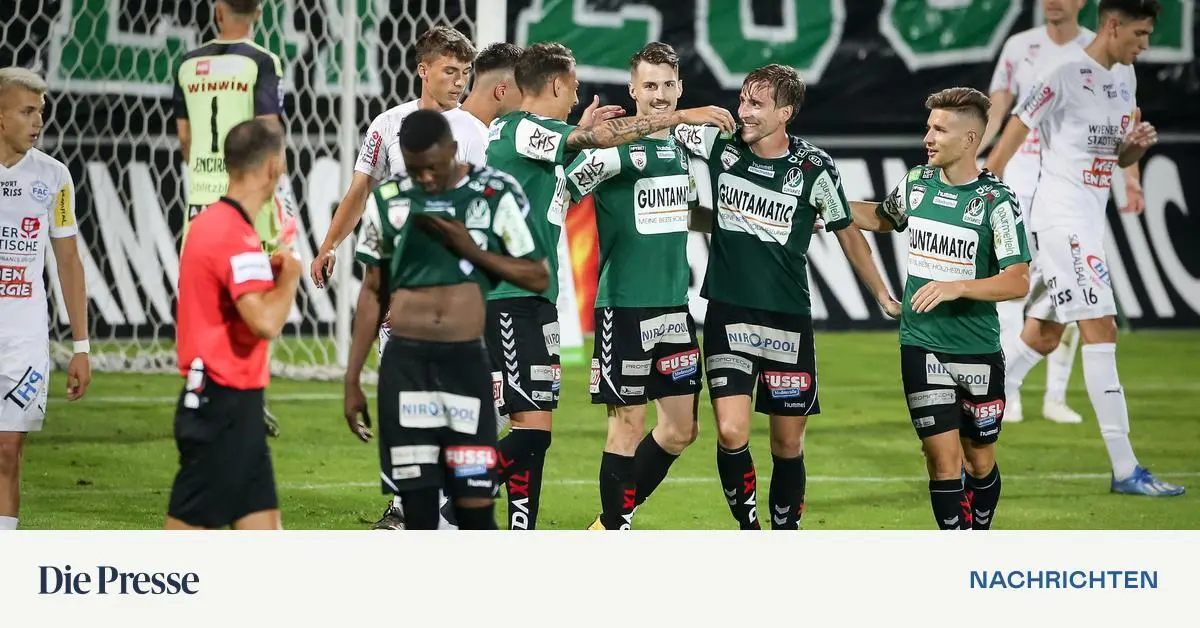 SV Ried: Aufstieg mit 9:0-Schützenfest | DiePresse.com SV Ried: Aufstieg mit 9:0-Schützenfest | DiePresse.com