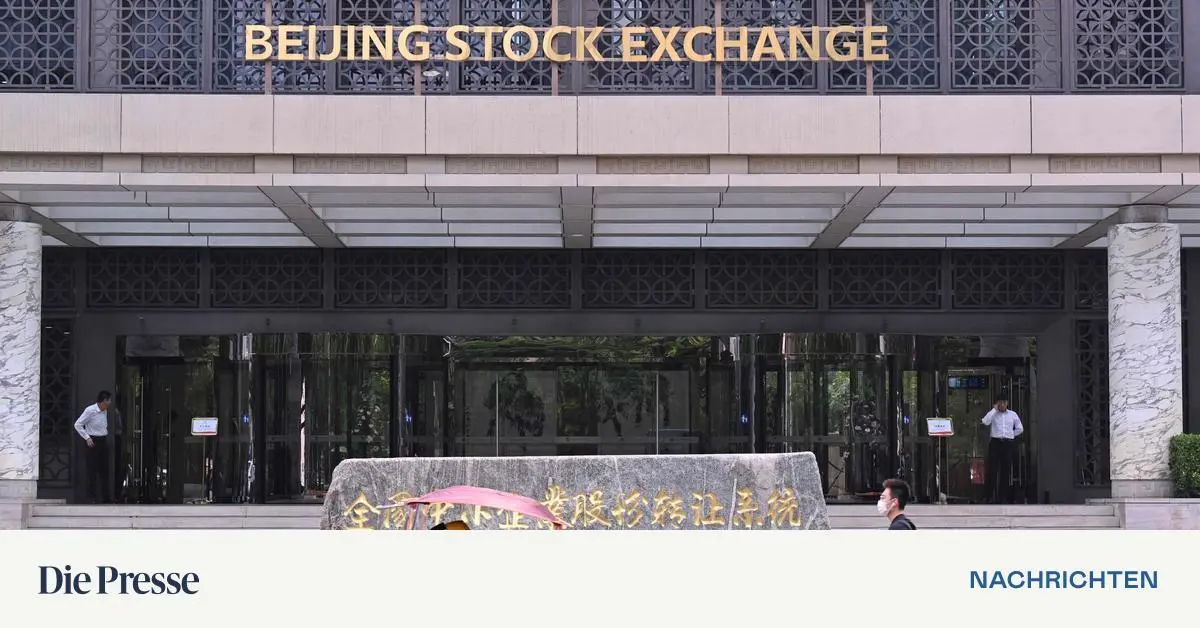 Wie Chinas Bazooka die Märkte anschiebt – DiePresse.com