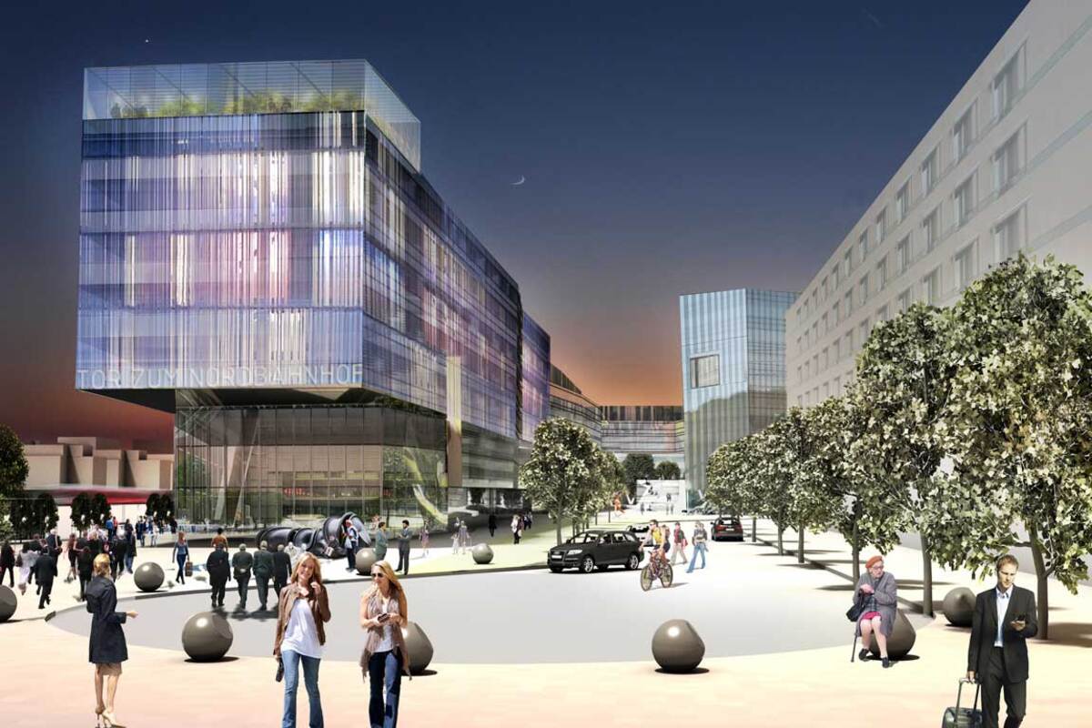 Wien Leopoldstadt: Neue Bank Austria Zentrale von Architekt Podrecca ...