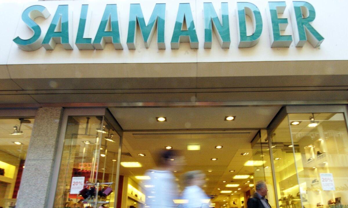 Delka und Salamander schließen ihre Filialen: 300 Mitarbeiter ...