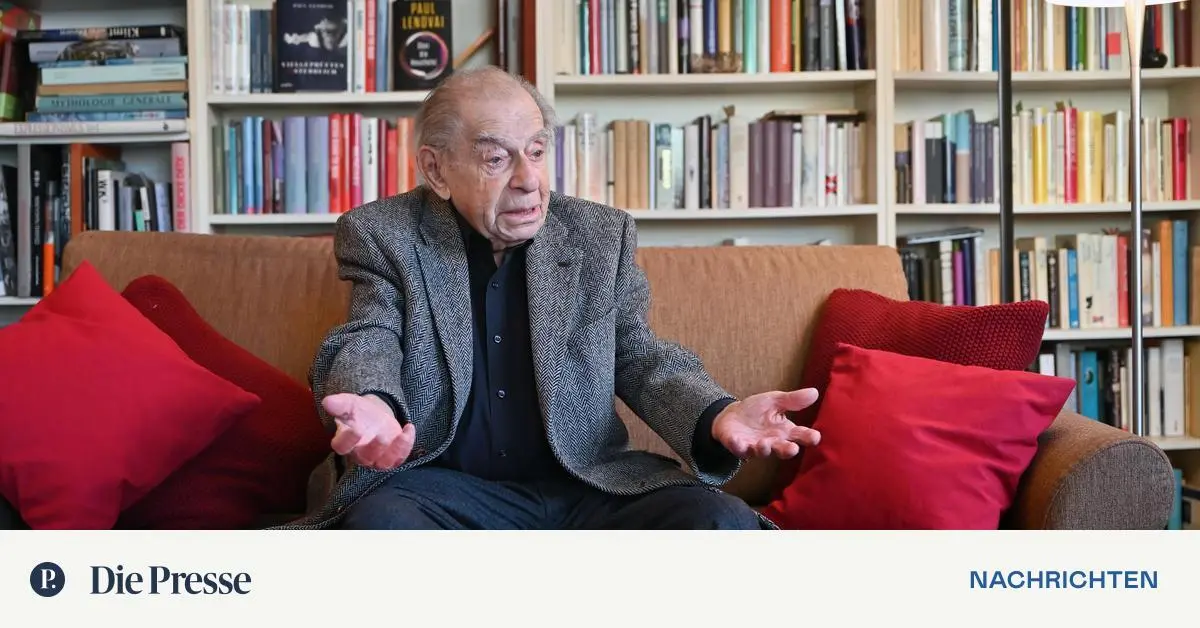 Paul Lendvai: „Die politische Elite hat abgedankt“ | DiePresse.com